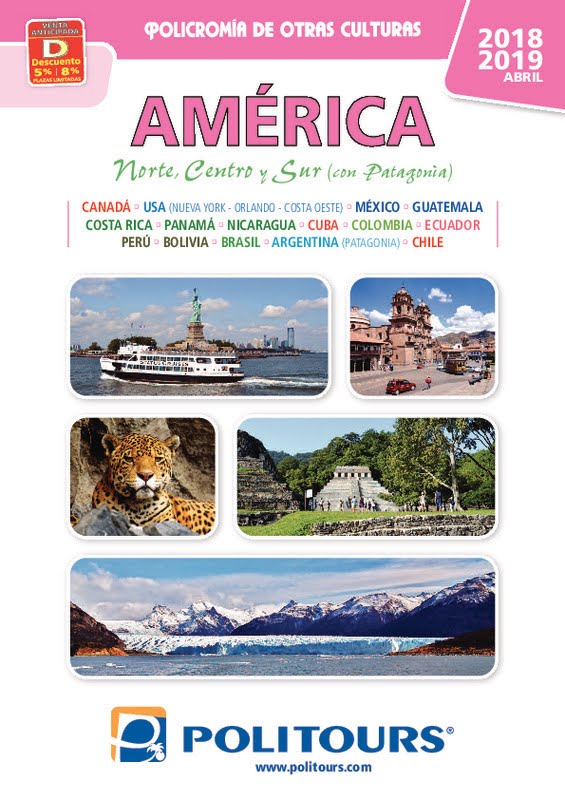 Politours catálogo de tours por América Norte, Centro y Sur 18-2019 ...